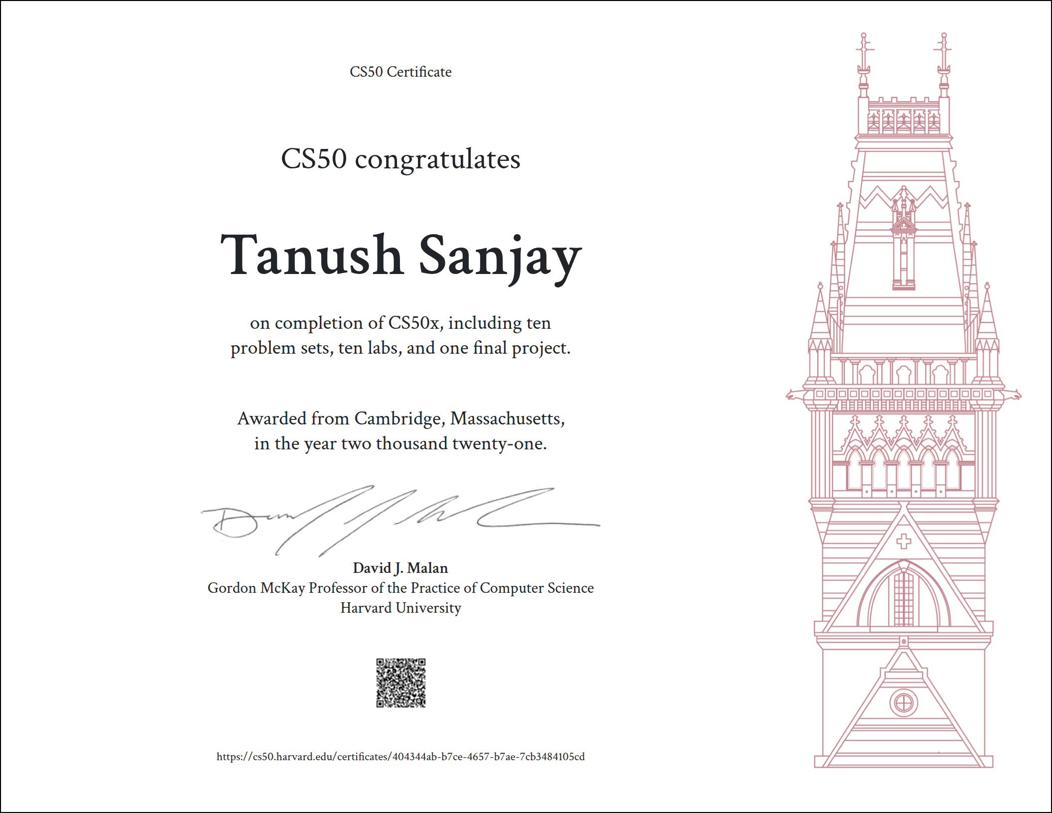 Tanush Sanjay - Tech Analyst @ PTC | LinkedIn