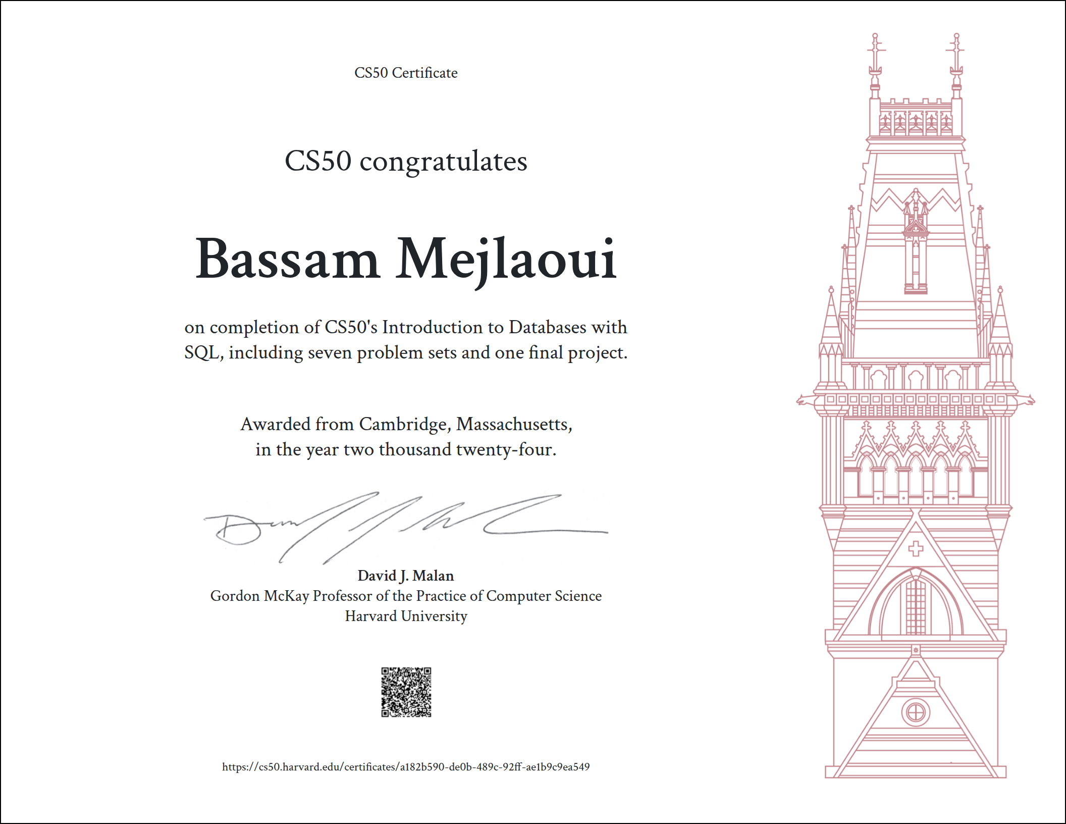 Github Bassamejlaouiawesome Cs50 Intro To Databases Using Sql 2024 Welcome To The Cs50sql
